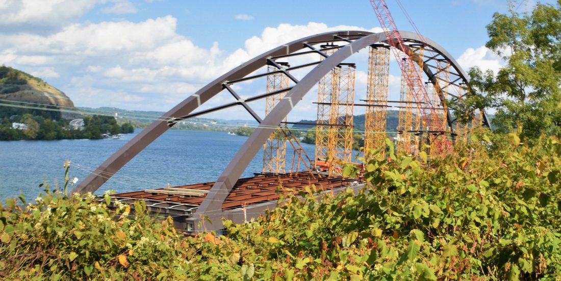 Arch for Wellsburg Bridge to be moved into place next spring | News ...